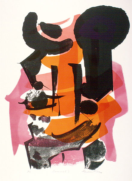 Carnival I (1989) by Grahame King (1915–2008) · Australian Prints ...