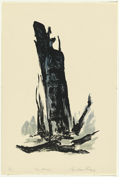 Tree Study I (1976) by Grahame King (1915–2008) · Australian Prints ...