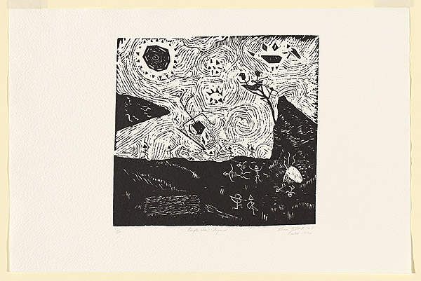 Eagle man legend (1965) by Kevin Gilbert (1933–1993) · Australian ...