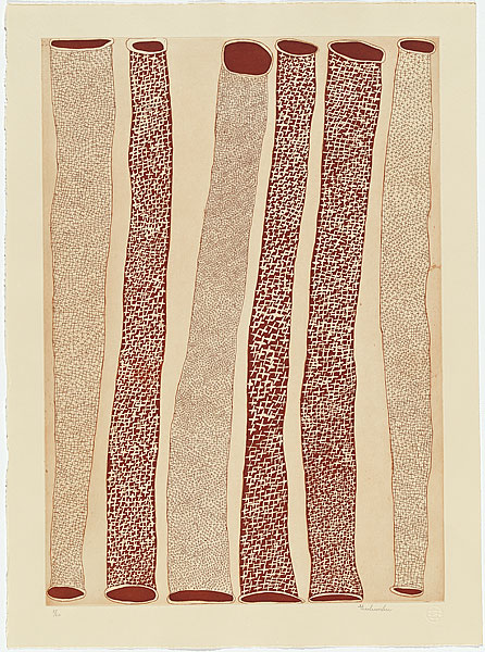 Gan'yu (stars) (2005) by Gulumbu Yunupingu (1943–2012) · Australian ...