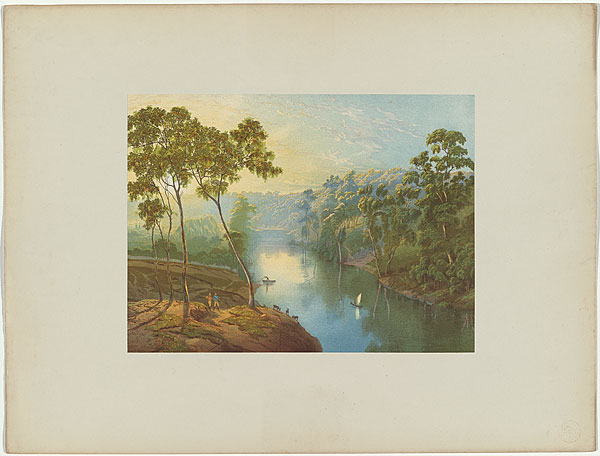 The Yarra, Studley Park (1865) by Nicholas Chevalier (1828–1902 ...