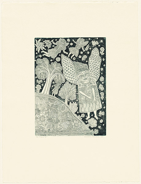 The island (1990) by Barbara Hanrahan (1939–1991) · Australian Prints ...