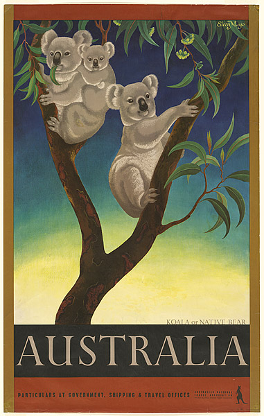 Australia (Koala or Native Bear). (1956) by Eileen Mayo (1906–1994 ...