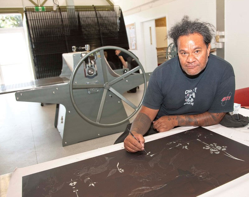 John Pule (1962–) · Australian Prints + Printmaking