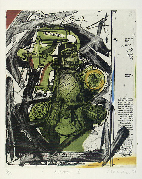 XPAG I (1978) by David Marsden (1949–) · Australian Prints + Printmaking