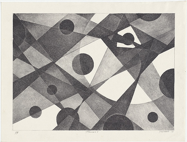Planar 1 (1978) by Frank Hinder (1906–1992) · Australian Prints ...