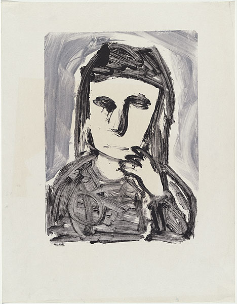 Self portrait (1967 – August 1967) by Bea Maddock (1934–2016 ...