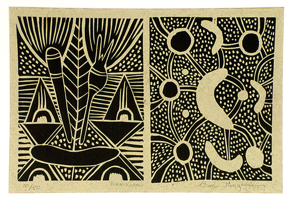 TUNGUTALUM, Bede (1952–) · Related works · Australian Prints + Printmaking