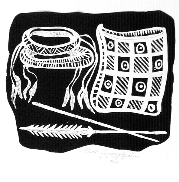 TUNGUTALUM, Bede (1952–) · Related works · Australian Prints + Printmaking
